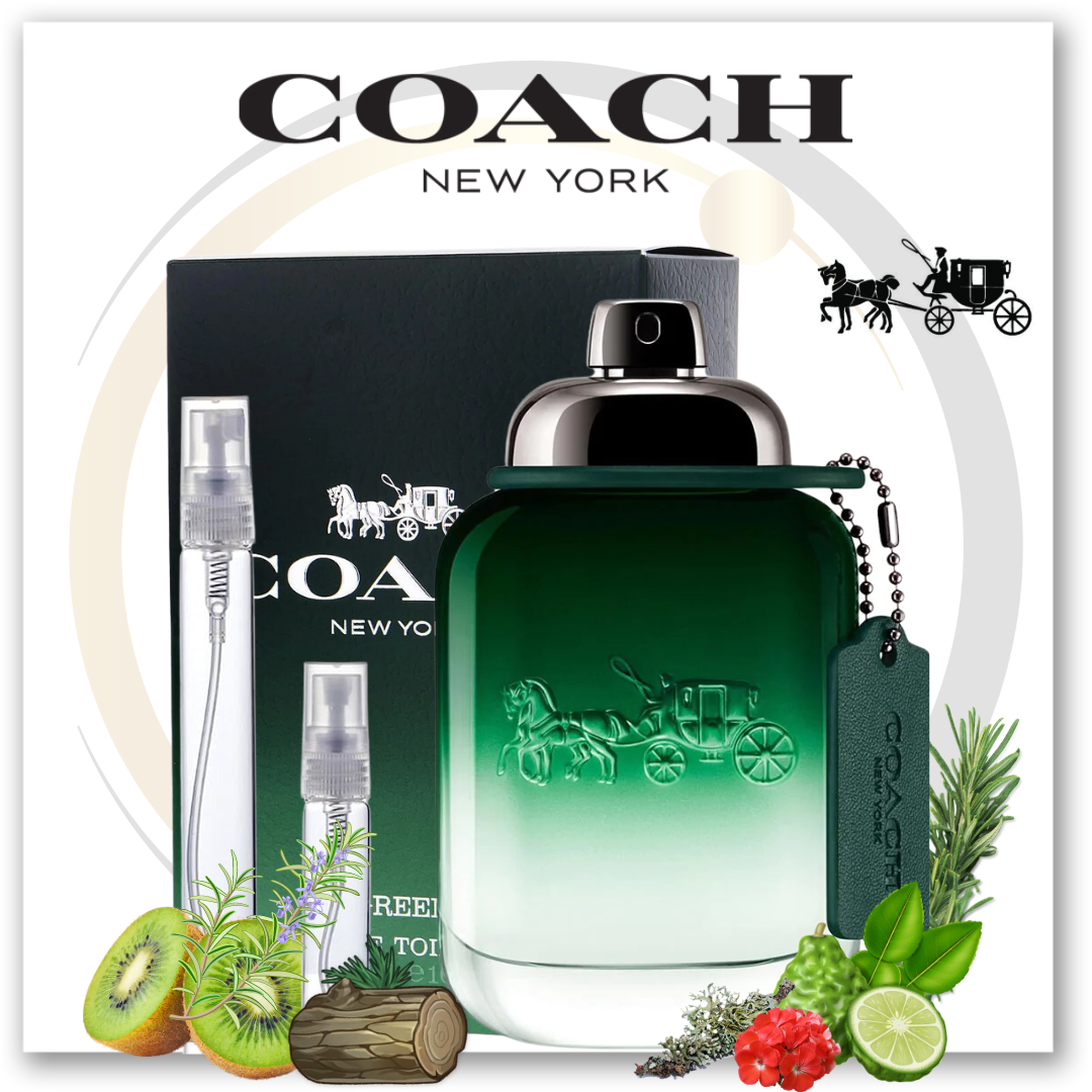 Coach New York Green EDT Sp Men – LuxOrbit